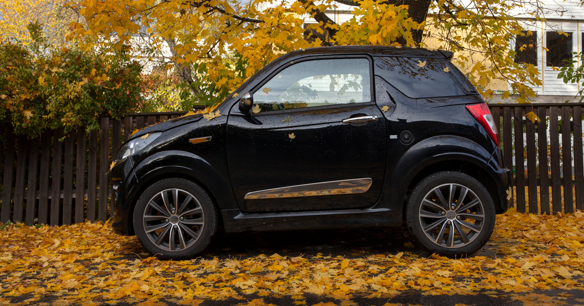 Stor ökning av mopedbilar i Sverige